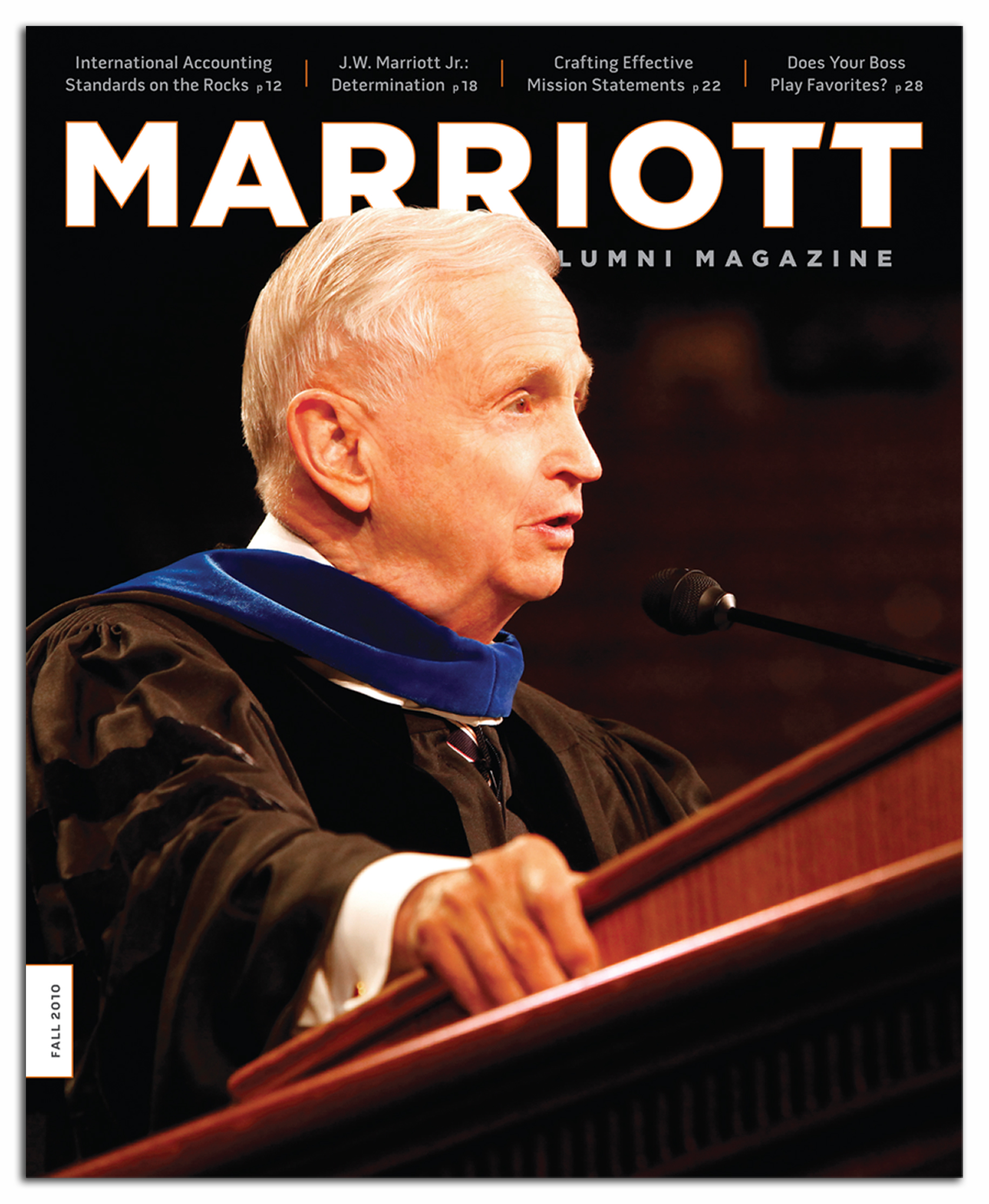 Fresher, Bolder Marriott Alumni Magazine Design Unveiled - Information ...